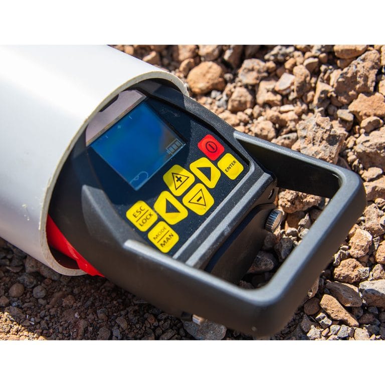Pipe Laser DrainRight DR100 with Digital Grade - RedBack Lasers